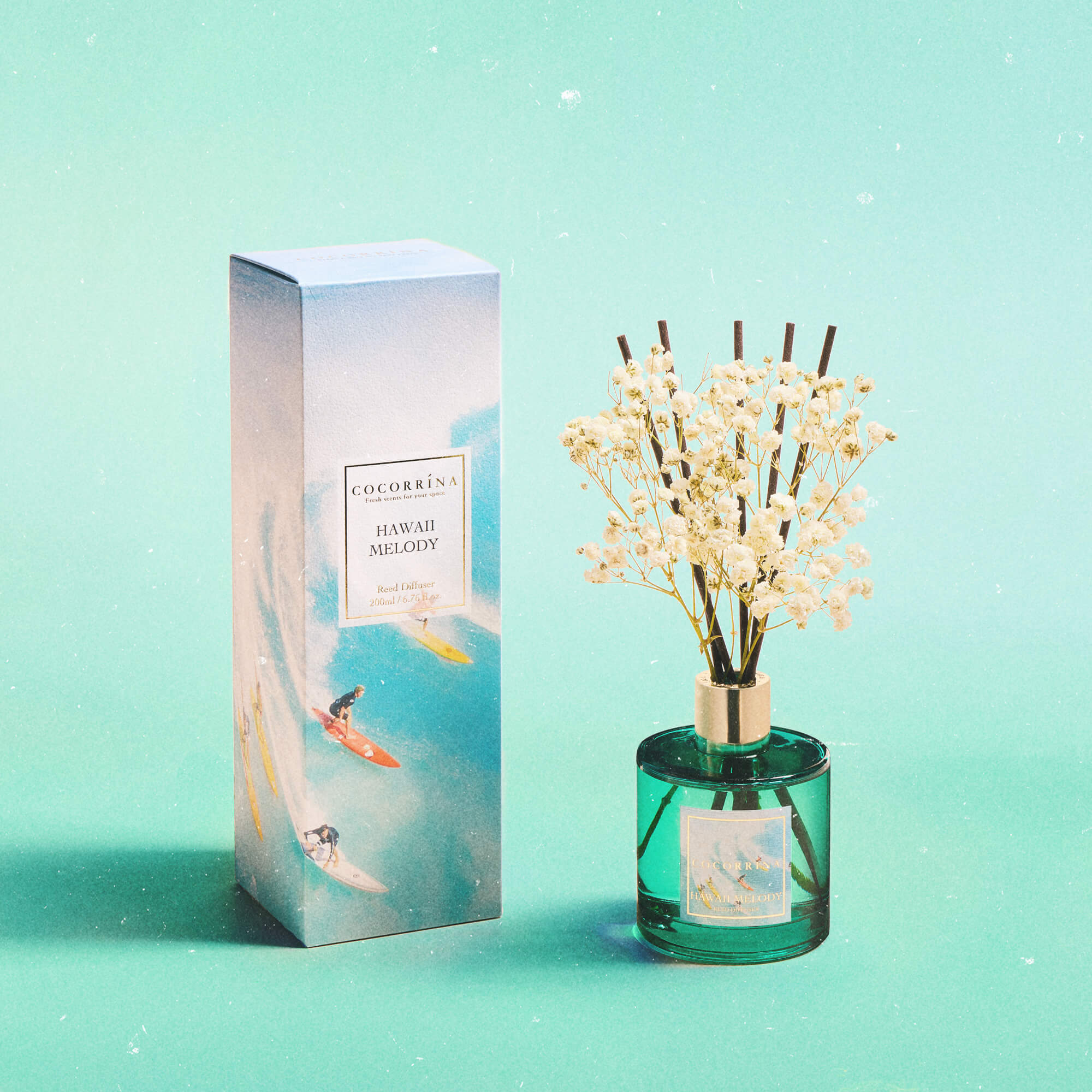 COCORRÍNA Hawaii Reed Diffuser Set
